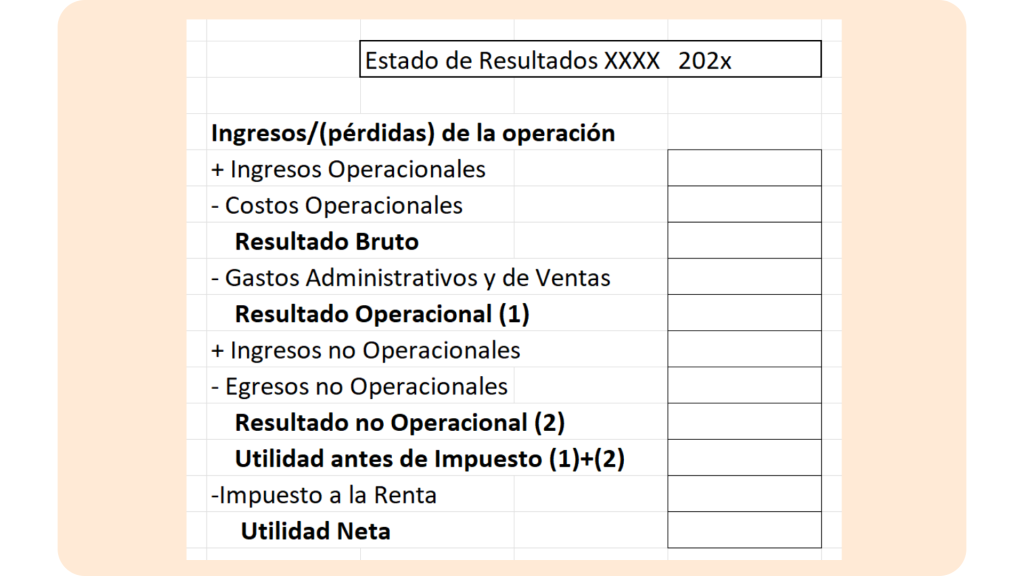 El Estado de resultados: definición y estructura – Docente TP